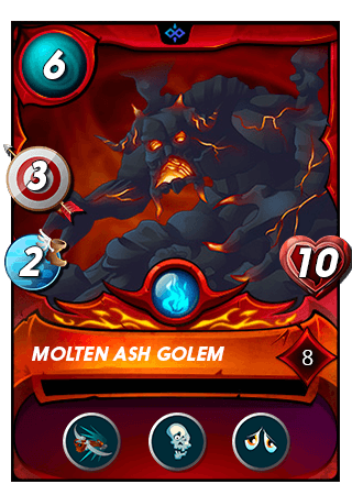Splinterlands Challenge of the Week: Molten Ash Golem